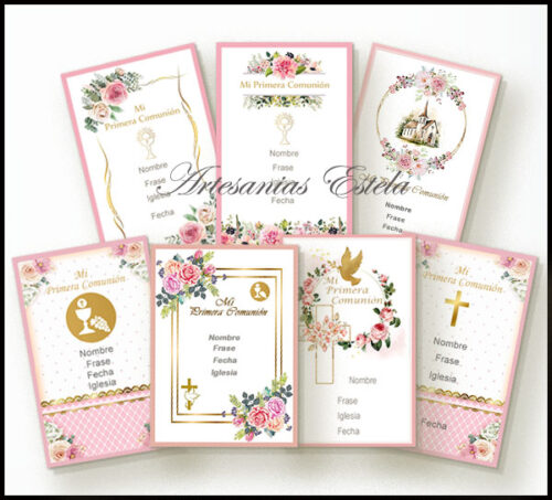 Estampas Comunión - Artesanias Estela